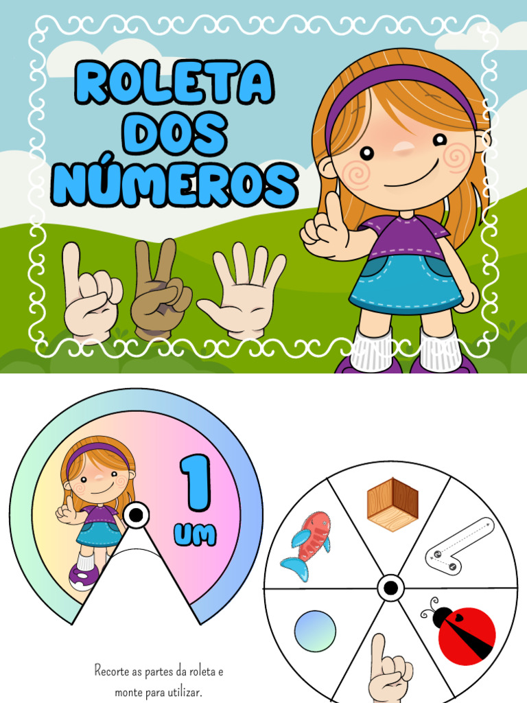 Roleta de Números para Educação Infantil | PDF