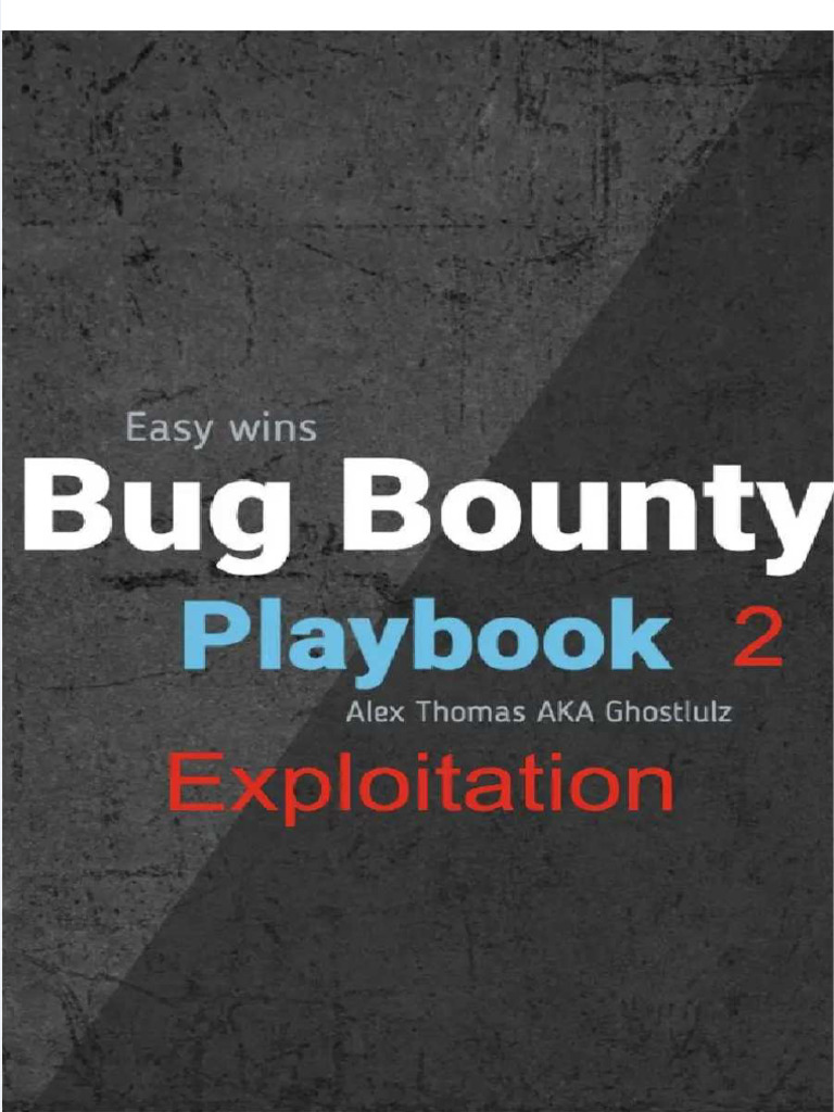 Bug Bounty Playbook V2v | PDF | Proxy Server | Database Index