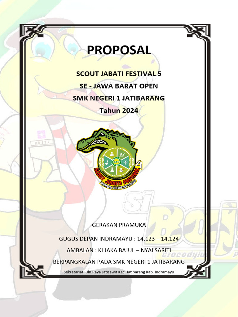 PROPOSAL SJF 5 2024 Bagian 2 | PDF