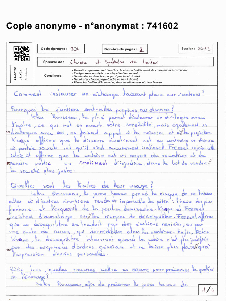 Copie Synthèse | PDF