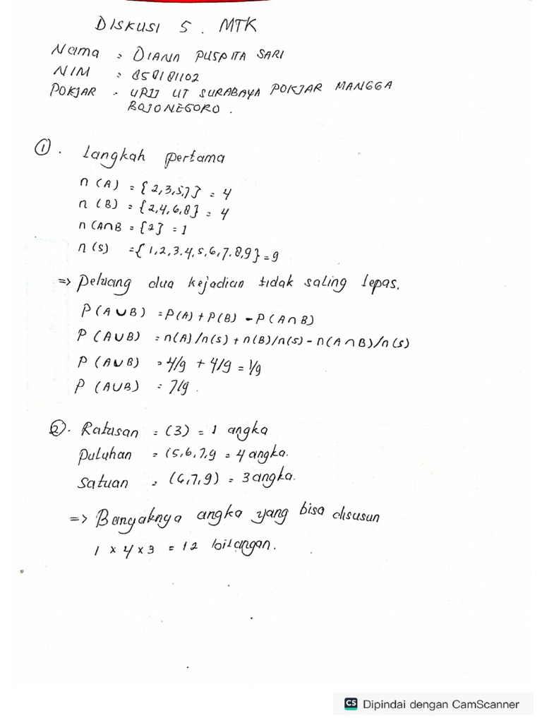 Diskusi 5 Diana Puspita | PDF