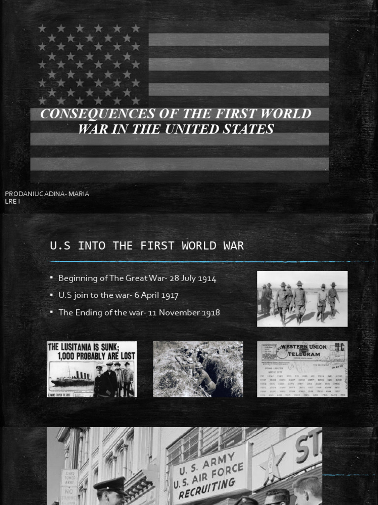 Consequences of the First World War in The | PDF