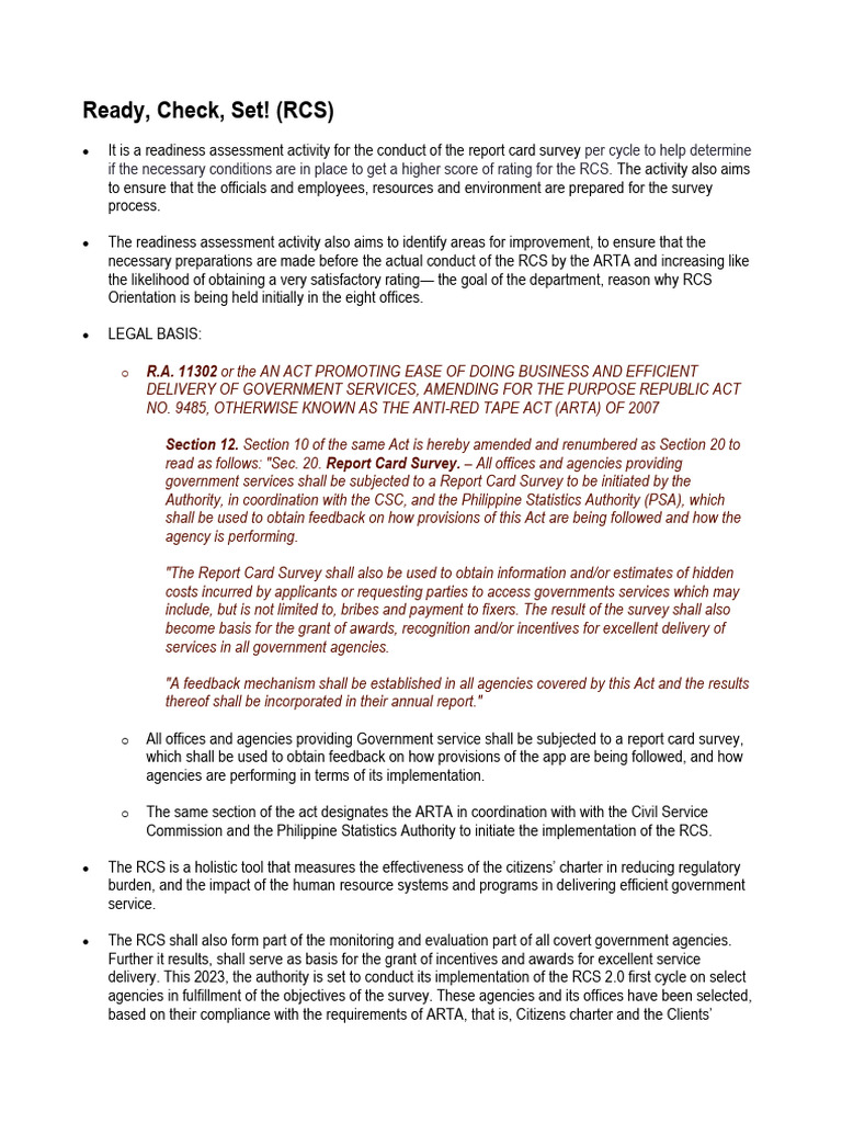 Ready, Check, Set! | PDF | Quality Management System | Iso 9000