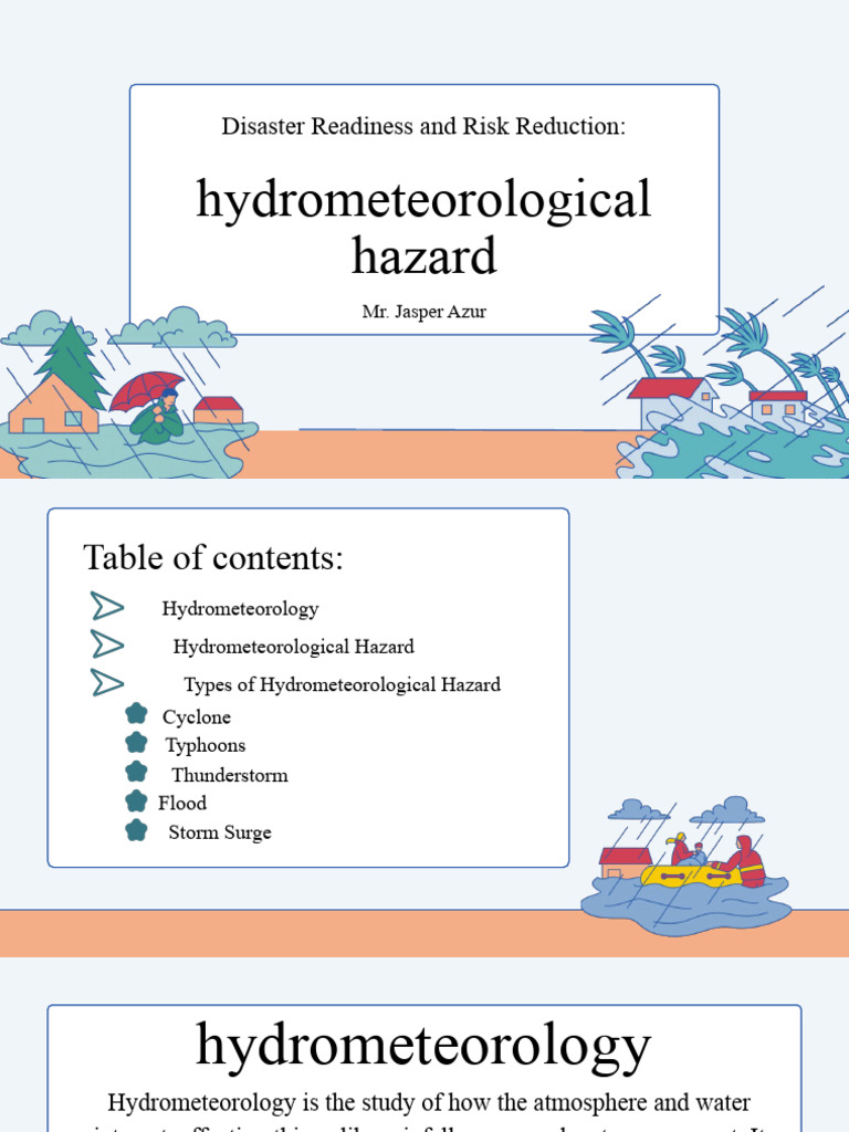 Hydrometeorological Hazard | PDF | Tropical Cyclones | Flood