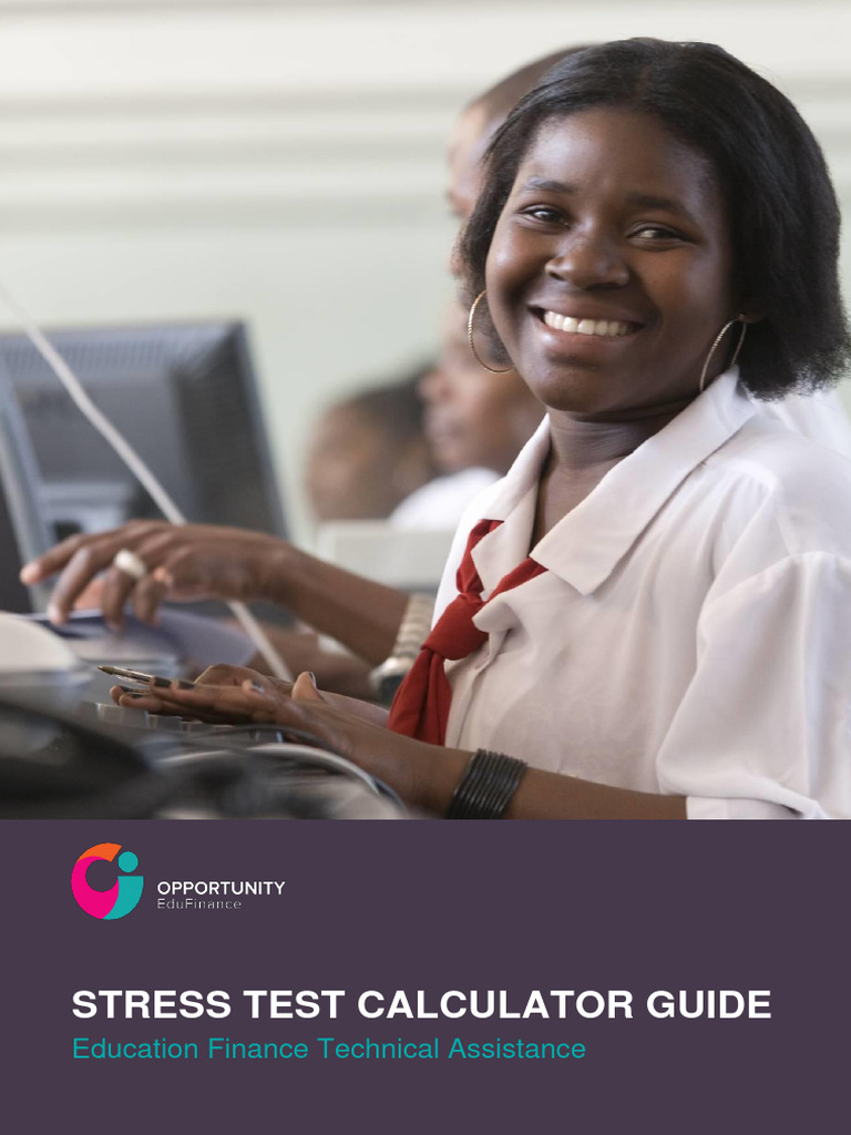 Stress Test Calculator Guide | PDF | Stress Test (Financial) | Basel Iii