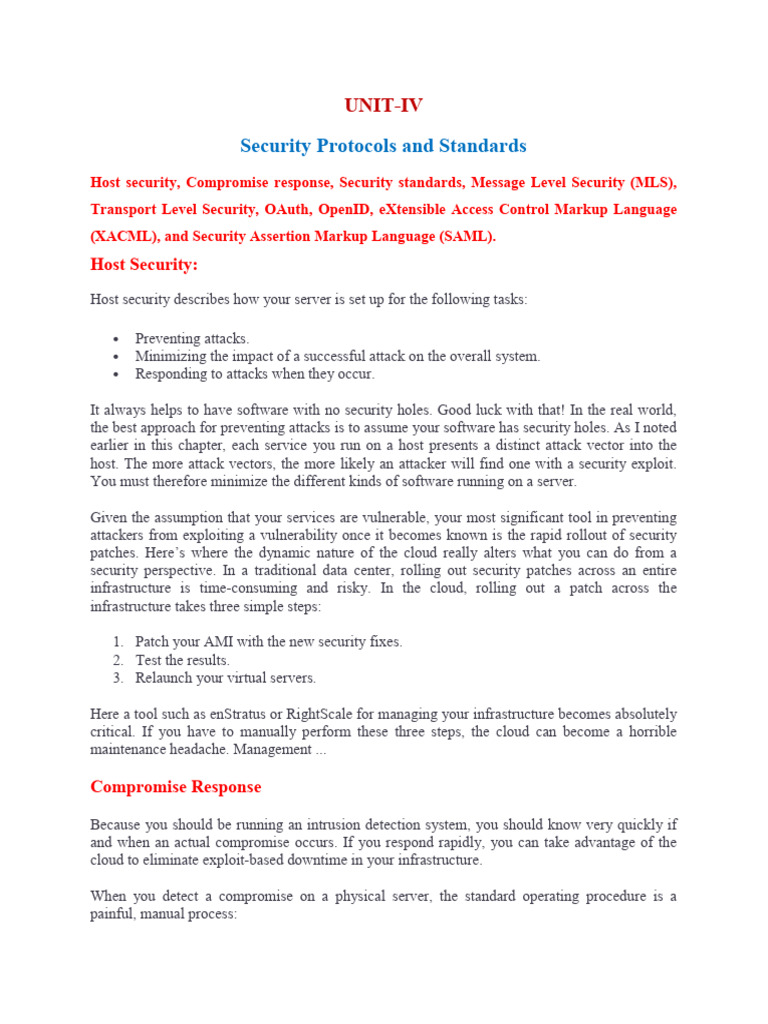 MODULE - 4 (2) | PDF | Transport Layer Security | Security