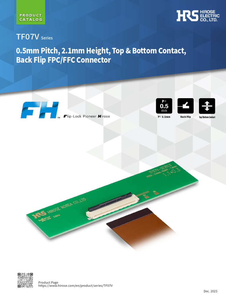 Datos Tecnicos TF07V CAT | PDF | Electrical Connector | Electrical ...