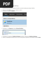 Manual OneDrive - REVISADO | PDF | Software de aplicação | Informática