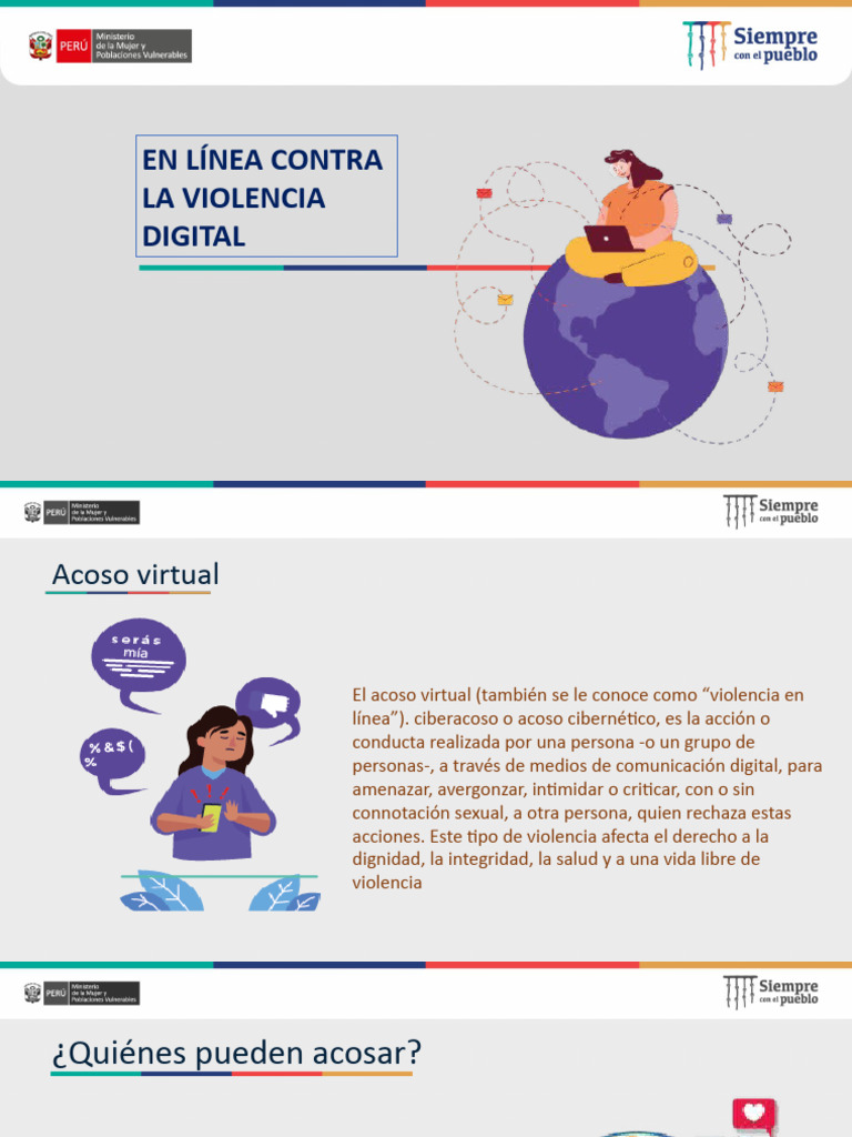 Acoso Virtual | Descargar gratis PDF | Acoso cibernético | Acoso sexual