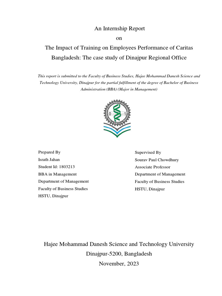 Mitu Akter | Download Free PDF | Performance Appraisal