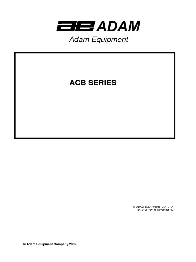 Manual ACB | PDF | Troy Weight | Computing