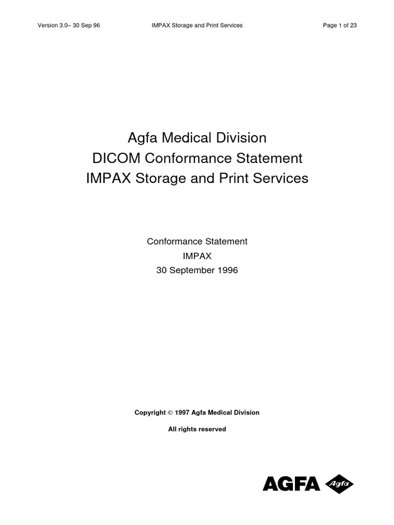 Agfa IMPAX | PDF | Pixel | Computer Science