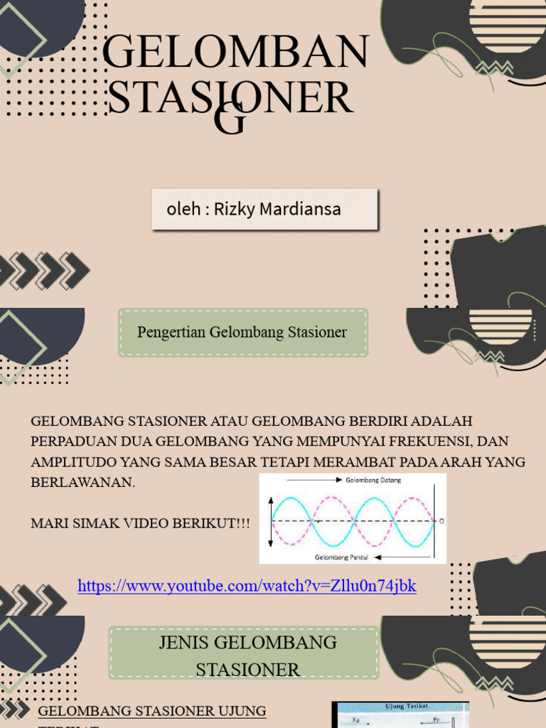 Gelombang Stasioner | PDF