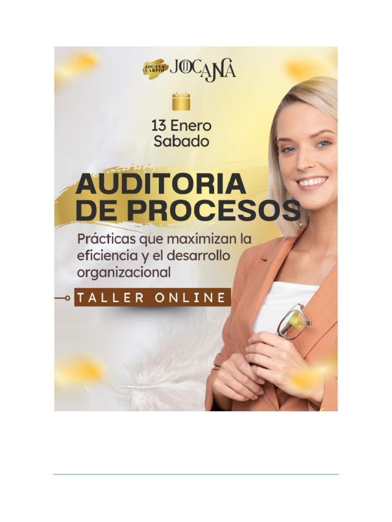 Auditoría de Procesos: Guía Completa | PDF | Auditoría | Toma de decisiones