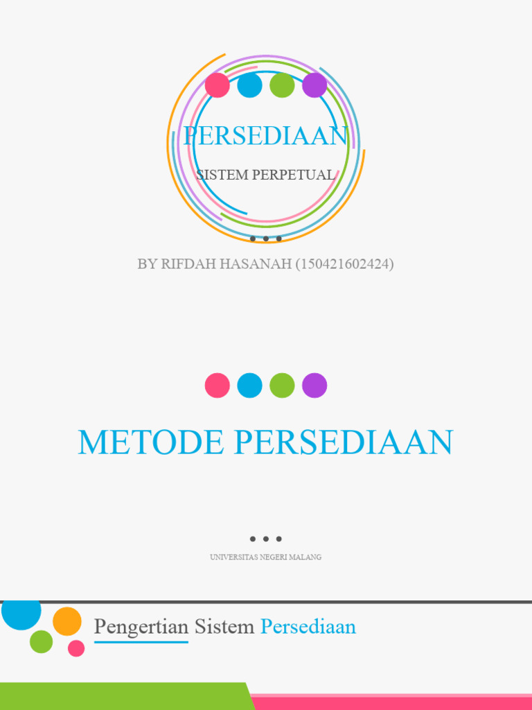 Metode Persediaan | PDF