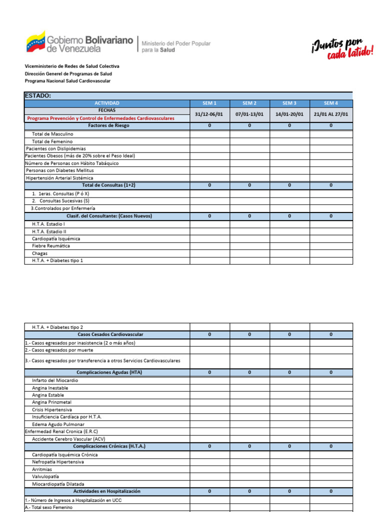 Nuevo Formato SIS 2024 I | PDF | Hipertensión | Enfermedades ...