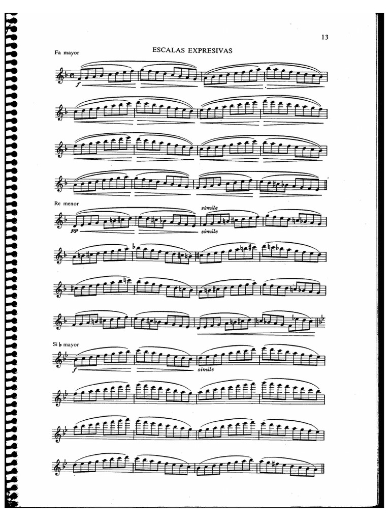 ESCALAS Y ARPEGIOS | PDF