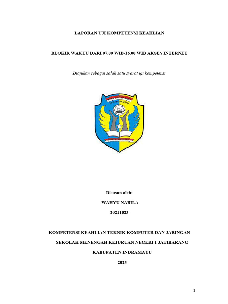 Makalah Ujikom Wahyu Nabila 2 | PDF