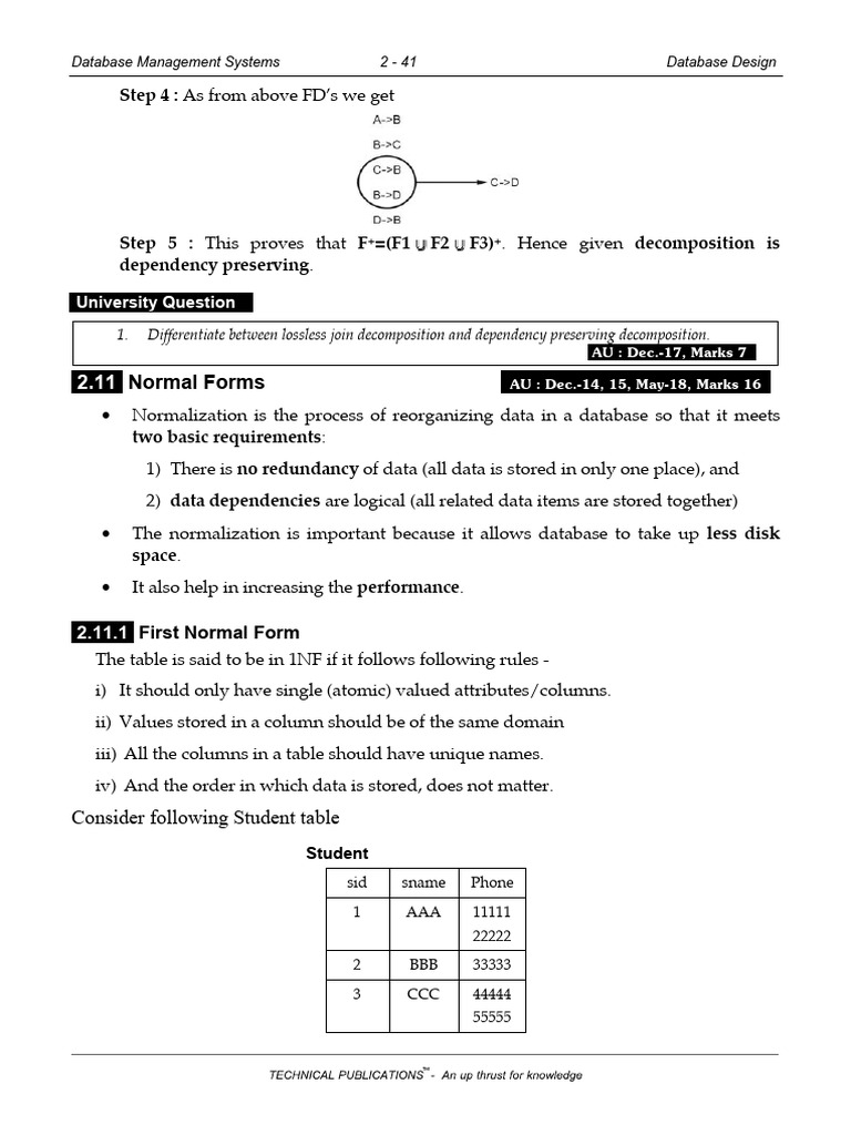 Normaliation 7 B | PDF | Data Management | Information Retrieval