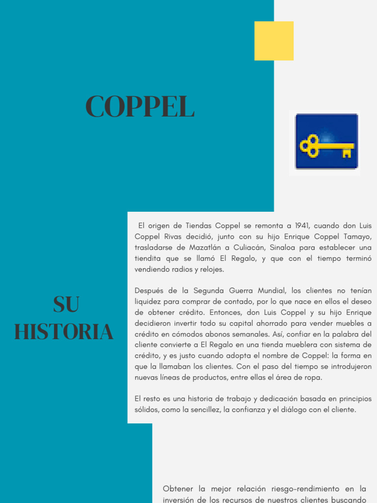 Informacion Coppel | PDF | Sector privado | Negocios económicos