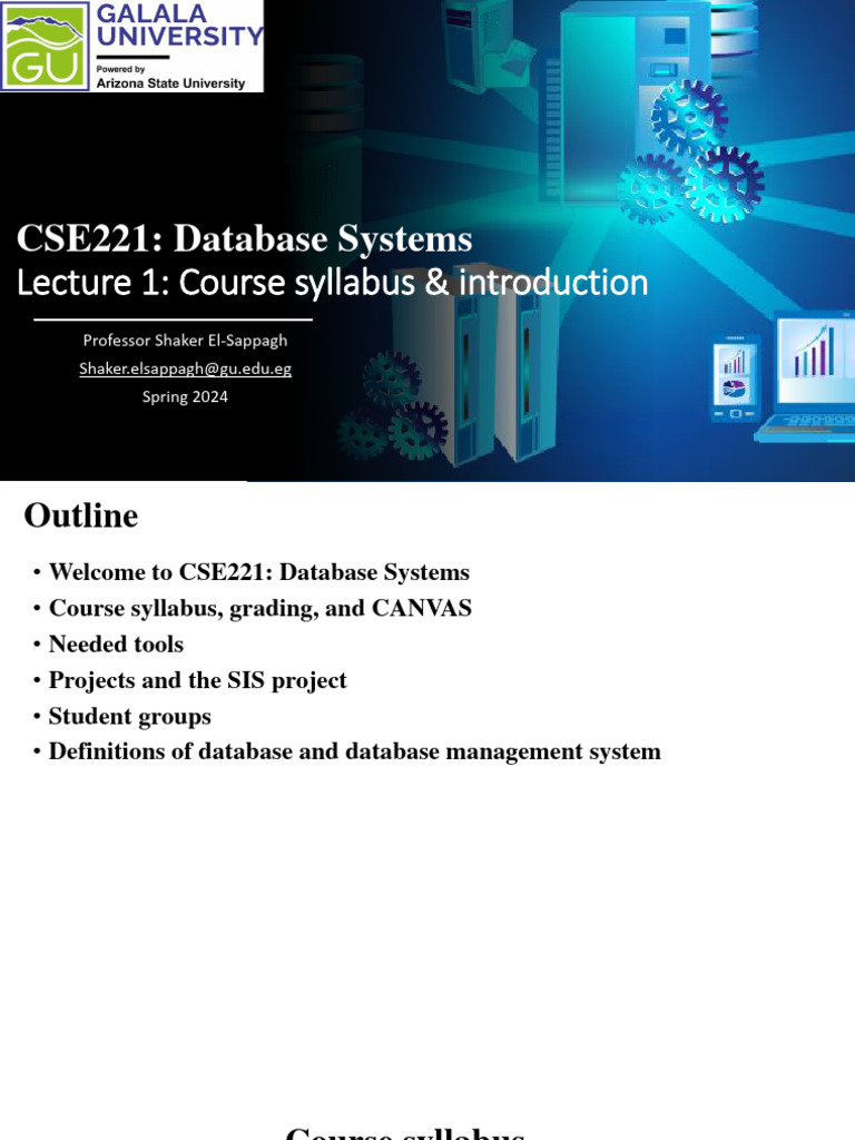 Lecture 1,2 | Download Free PDF | Databases | Relational Database