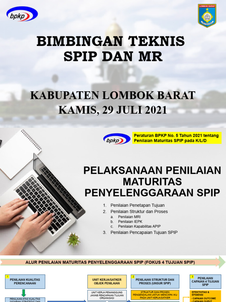 Penilaian Maturitas SPIP Lombok Barat | PDF