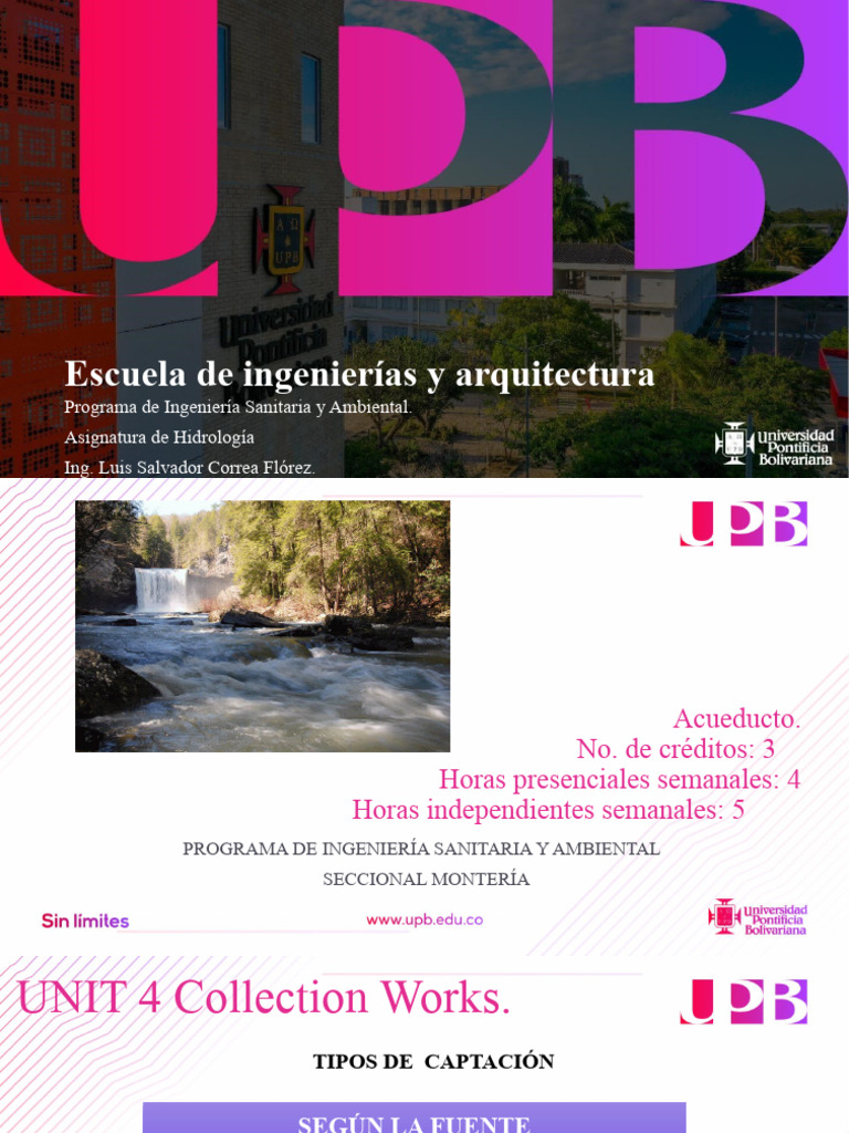 Unit 4. Bocatoma 2023 | PDF | Río | Represa