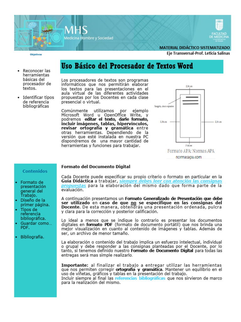 Salinas L. (2022) Informatica - Uso Basico de Procesador de Textos ...