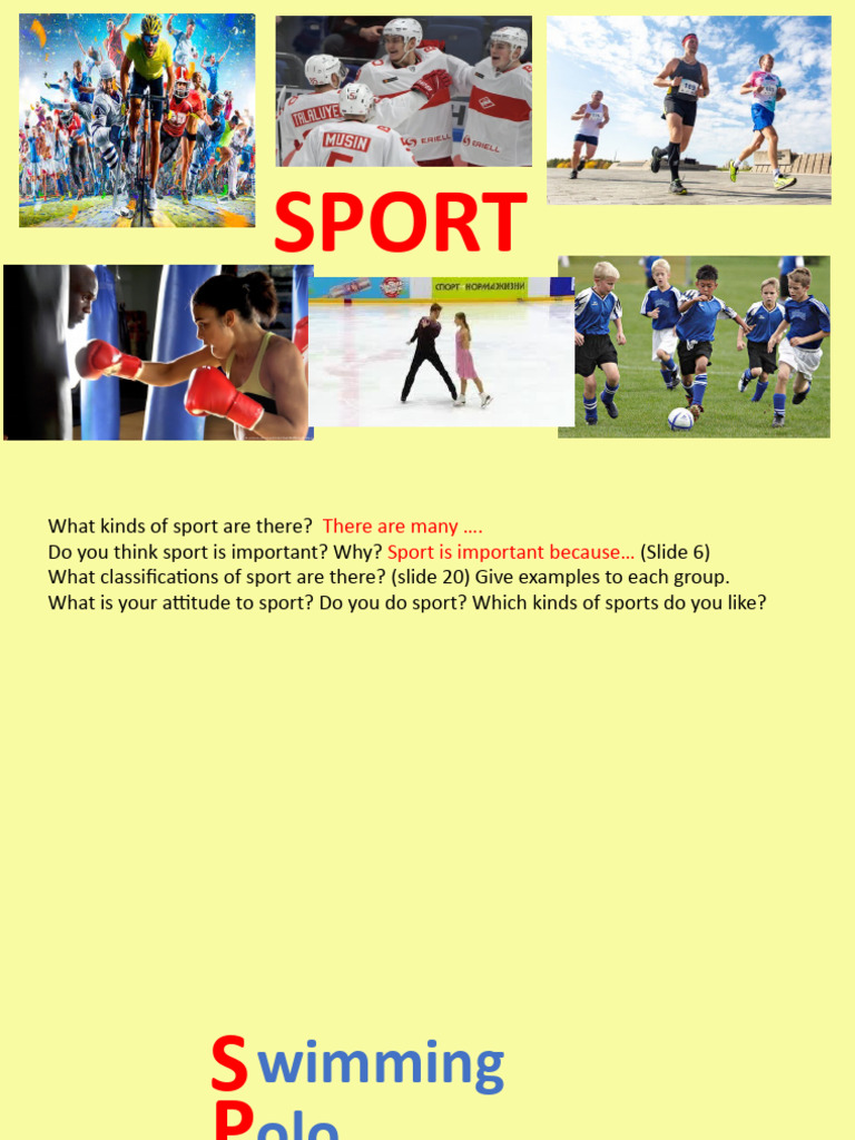 Sport | Download Free PDF | Sports