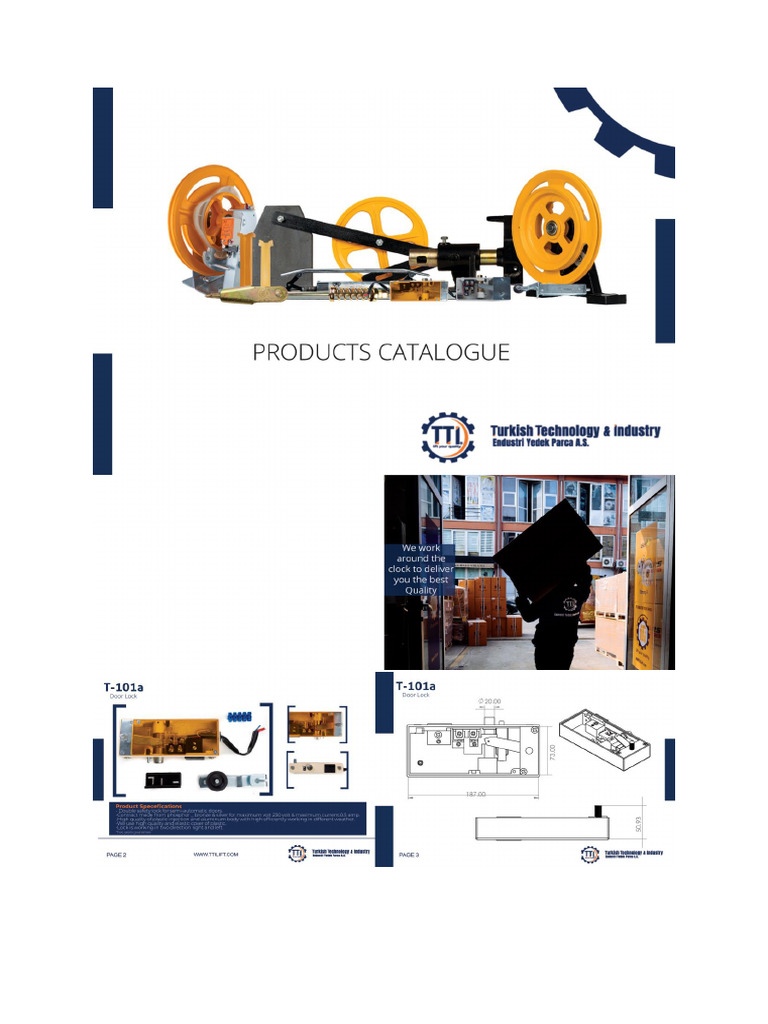 Tti Elevator Spare Part Catalog | PDF