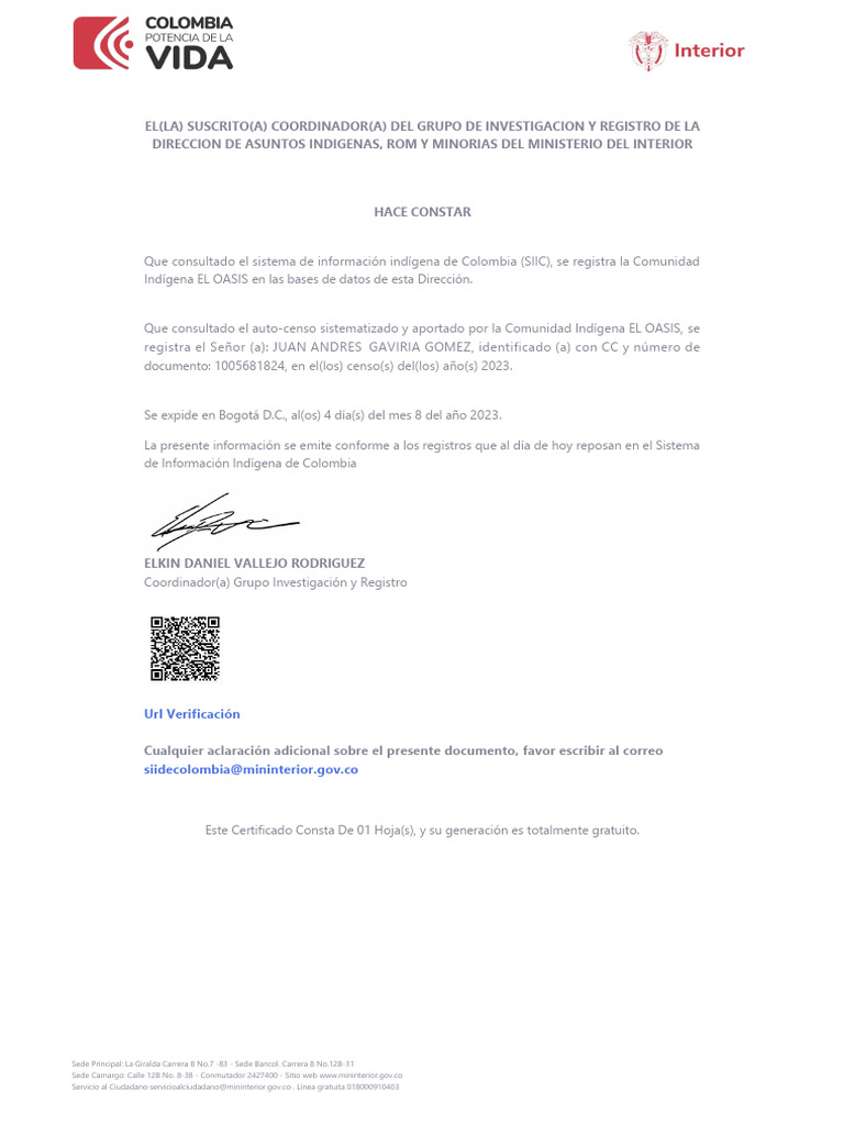 Certifica Do | PDF | Derecho