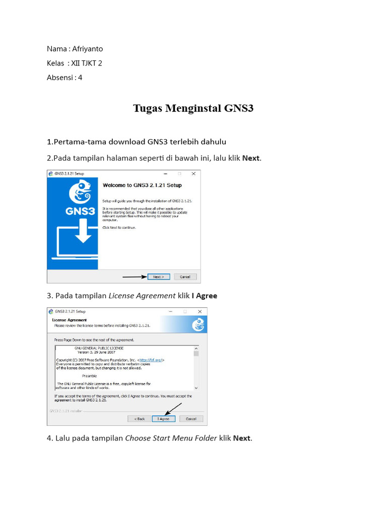 Panduan Instalasi GNS3 Lengkap | PDF