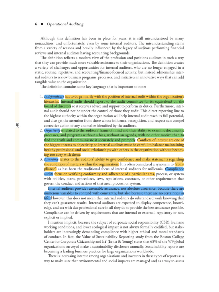 Part 1 Auditing | PDF | Audit | Internal Audit