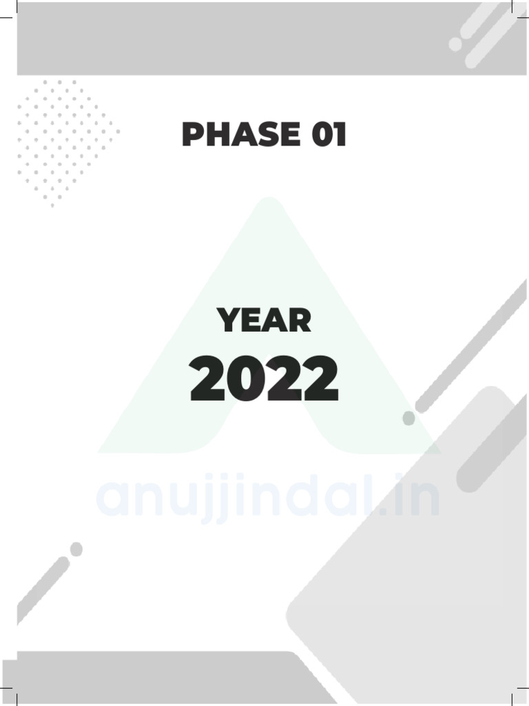 RBI PYP PHASE 01 2022 Quantitive Aptitude 2 | PDF | Interest | Economies