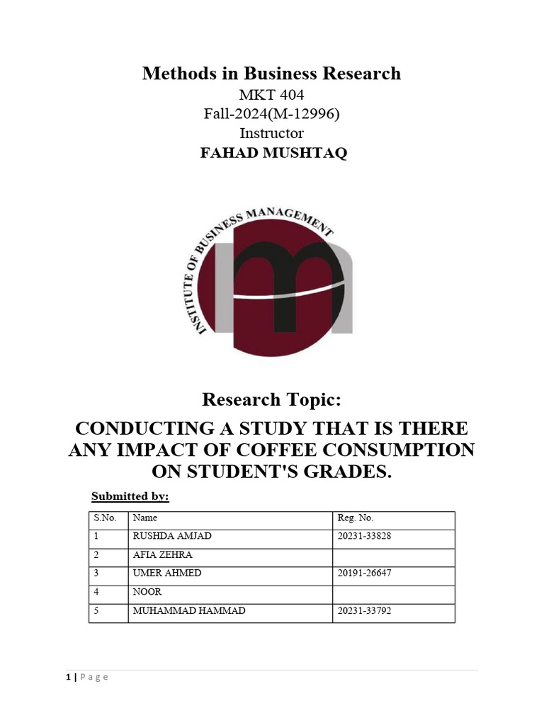 MBR FINAL REPORT (AutoRecovered) | PDF | Errors And Residuals | Sleep