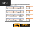 1 - Rebar Estimating Excel Unprotected | PDF | Materials | Physical ...