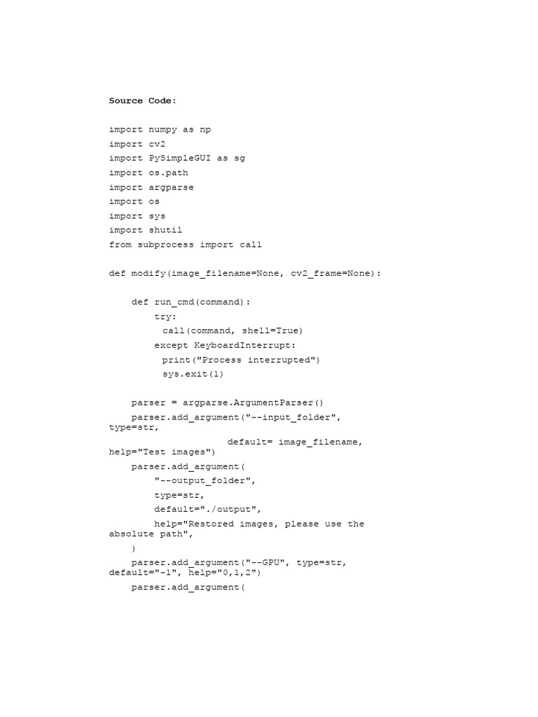 Source Code | PDF | Filename | Operating System Technology