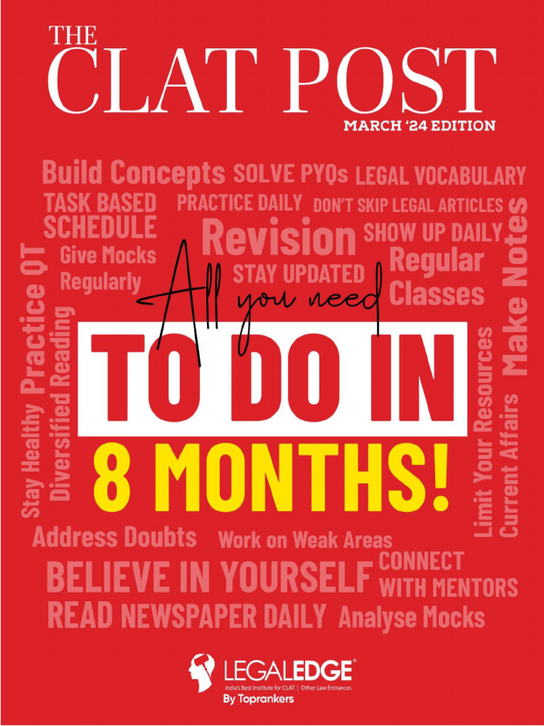 The Clat Post - March, 2024 | PDF | Tamil Nadu | Government Of India