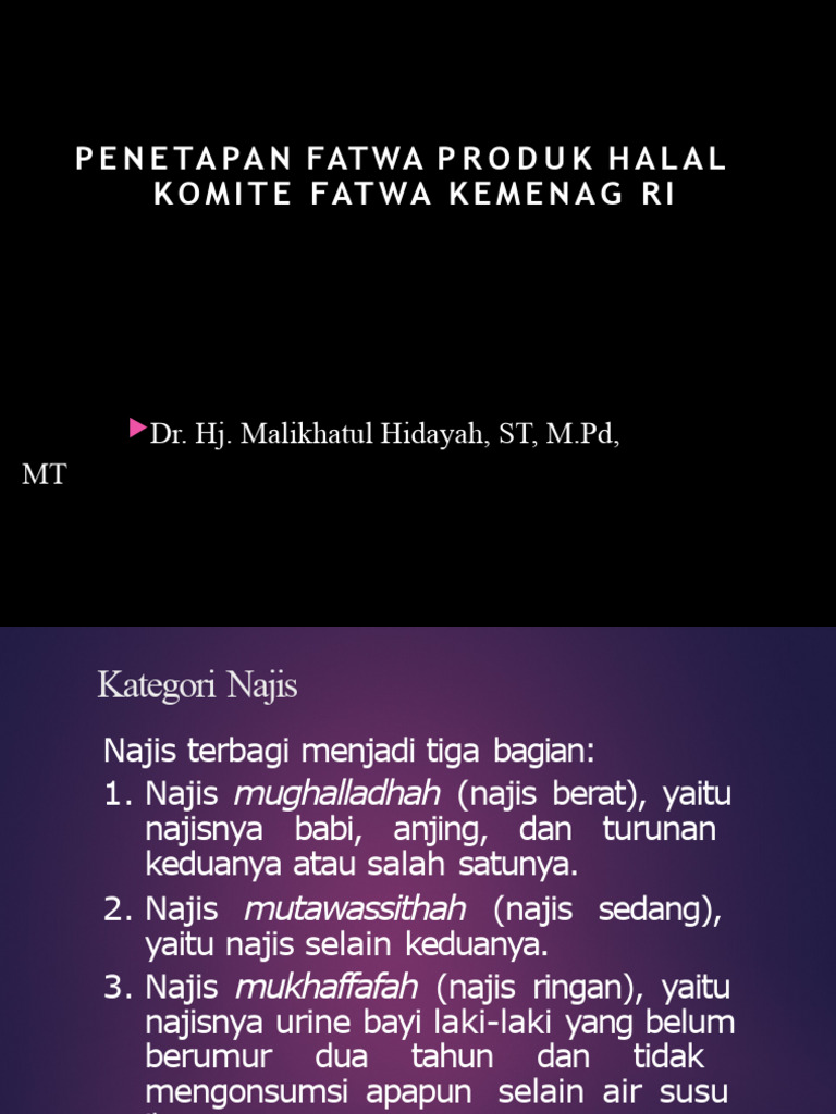 Fatwa Halal | PDF | Kesehatan Holistik