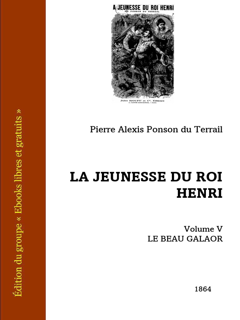 Ponson Du Terrail La Jeunesse Du Roi Henri 5 | PDF