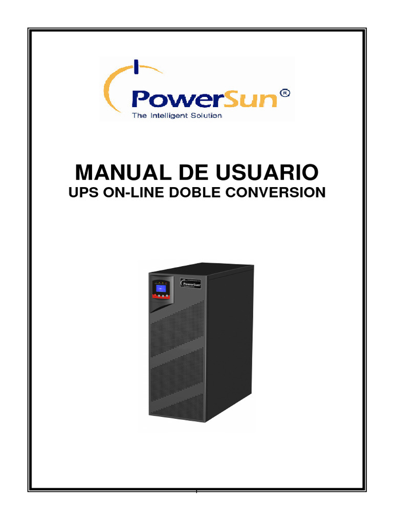 Manual Ups 6-10 Kva V 1.1 | PDF | Ingenieria Eléctrica | Condensador