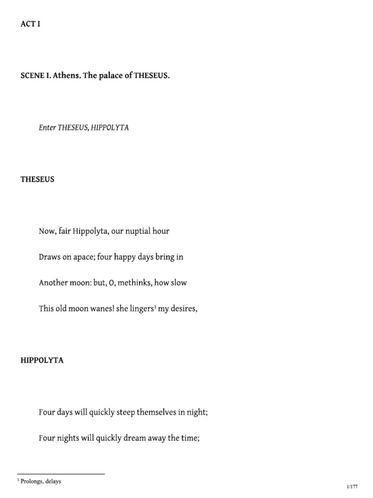 Midsummer Script v4 | PDF