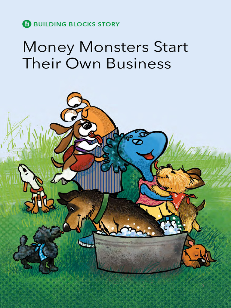 CFPB Building Block Activities Money Monsters Start Their Own Business Book | PDF
