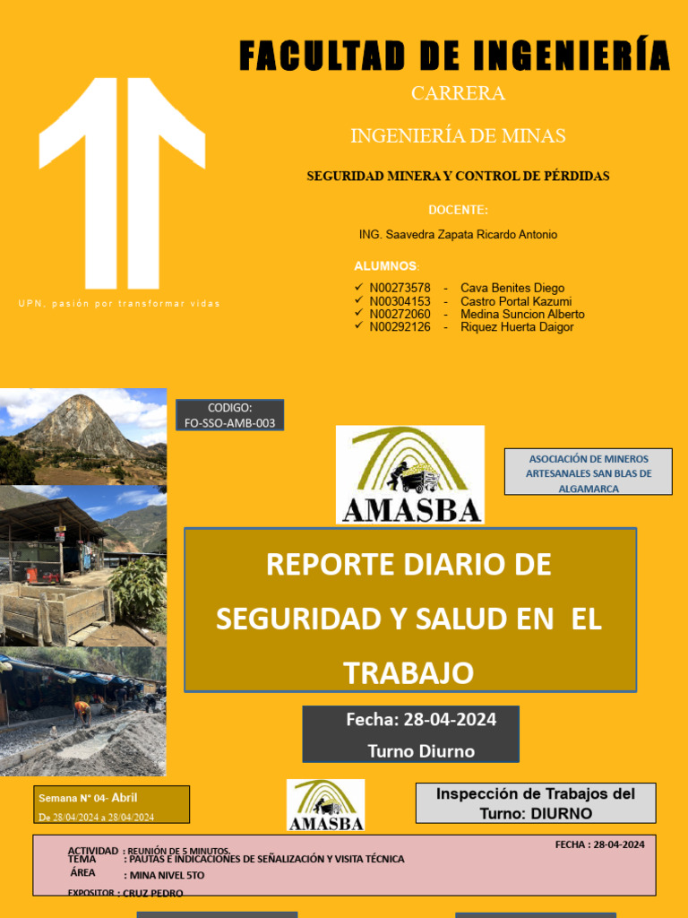 Reporte de Mina Amasba - t1 | PDF