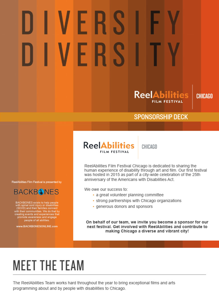 Sponsor Deck RAFF 2019 Compressed | PDF | Accessibility | Visual Impairment