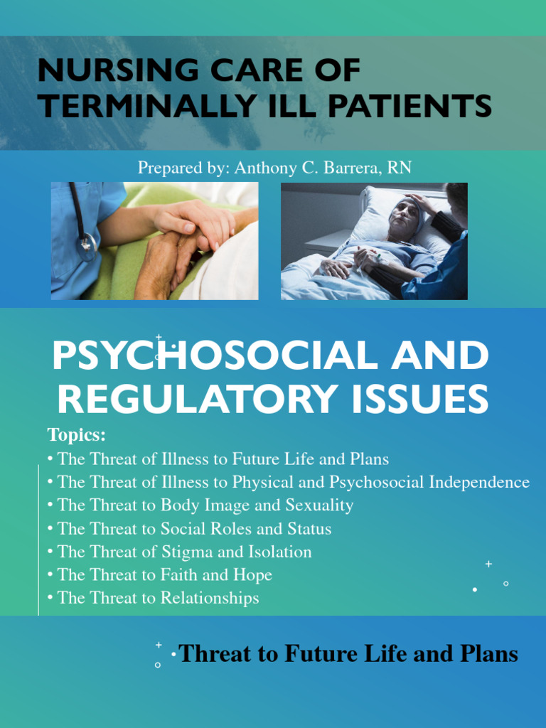 Psychosocial Care for Terminally Ill | PDF | Terminal Illness ...