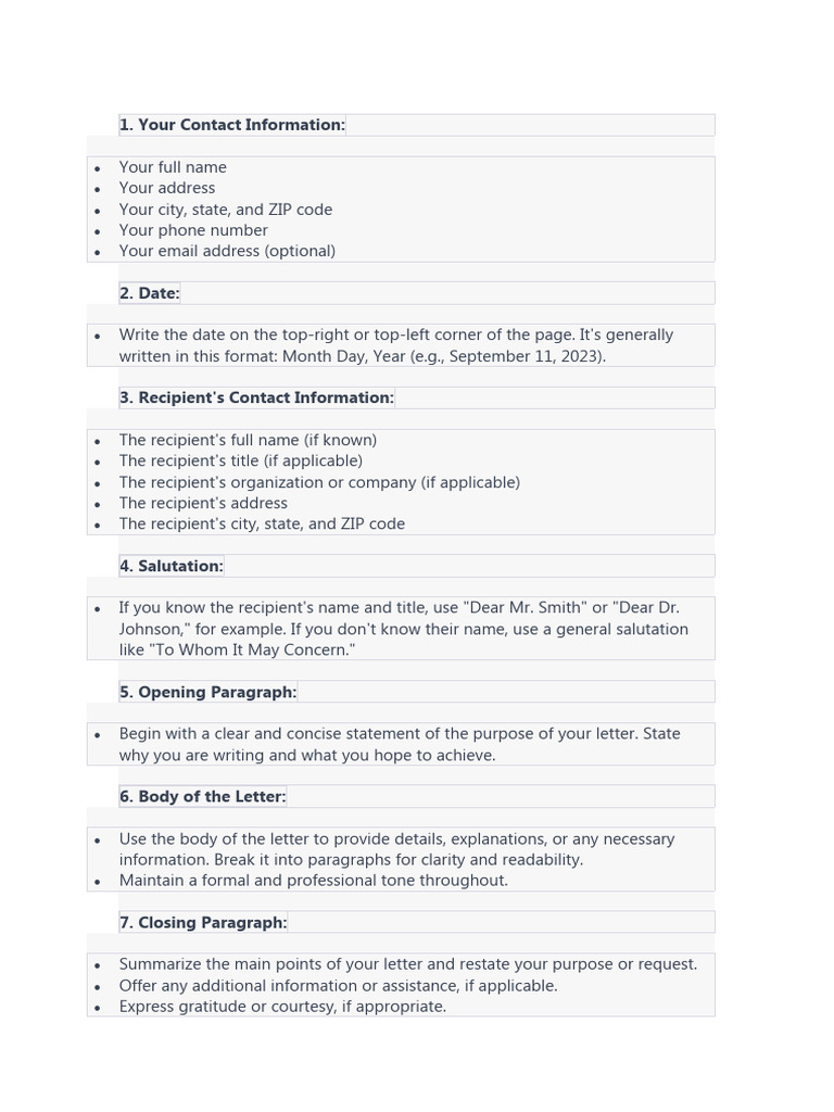 Formal Letter Sole | PDF | Written Communication