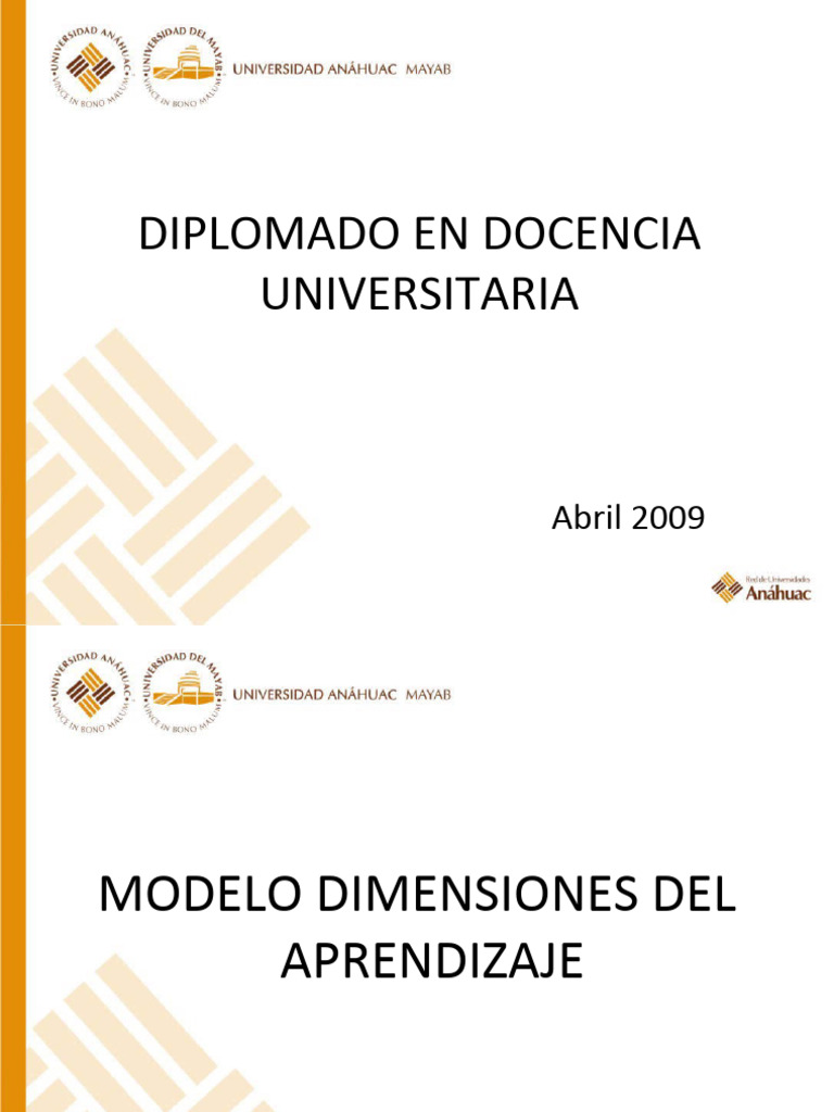 Modelo Dimensiones Del Aprendizaje | PDF | Pensamiento | Aprendizaje