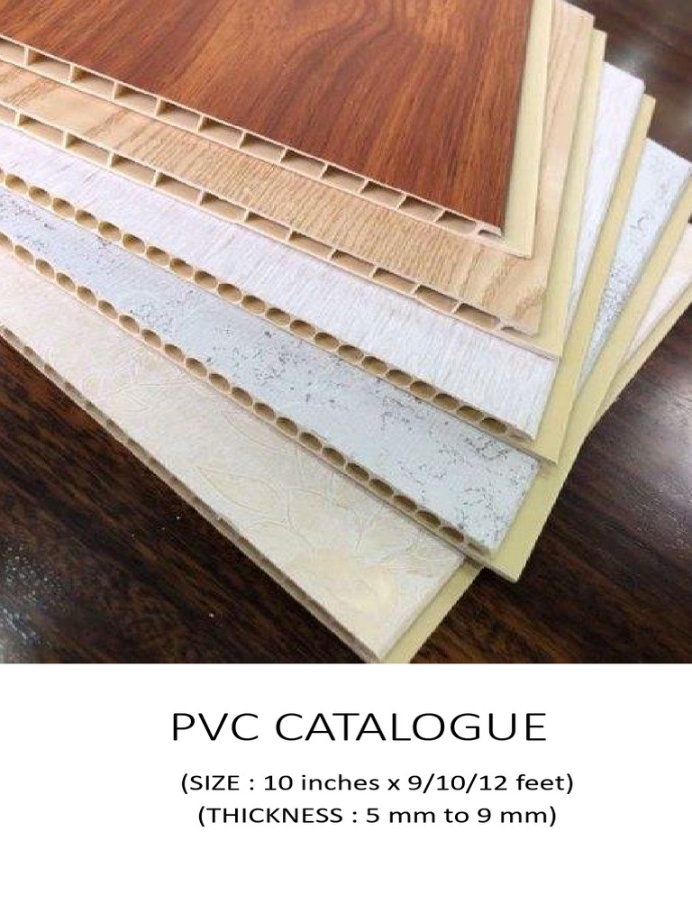 PVC Panels Catalogue February | PDF | Technology & Engineering