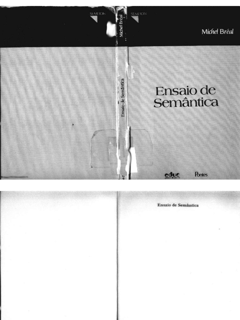 Ensaio de Semântica de Michel Bréal | PDF
